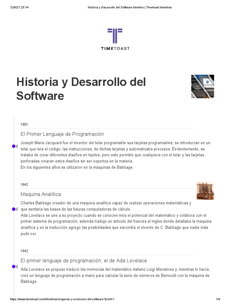 Historia y Desarrollo Del Software | PDF | Red mundial | Internet y web