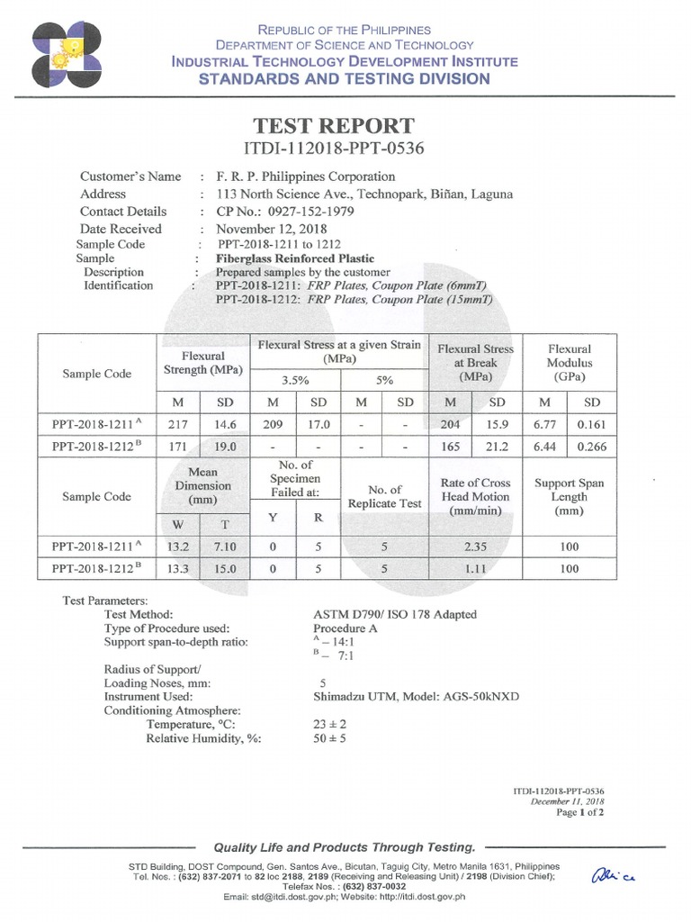 Dost Flexural | PDF