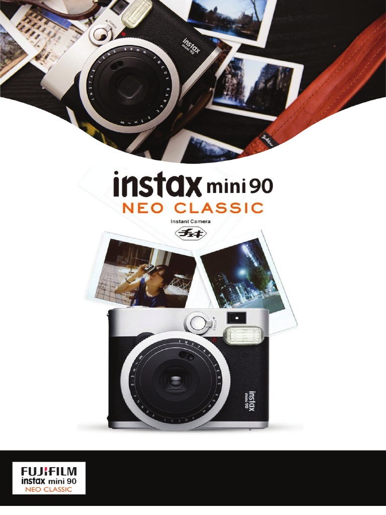 Fujifilm Instax Mini 90 Retro วิธีปรับตั้งค่า PDF | PDF