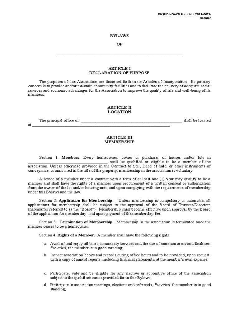 Bylaws Reg | PDF | Proxy Voting | Board Of Directors