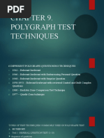Polygraph Module 6 New | PDF | Polygraph | Question