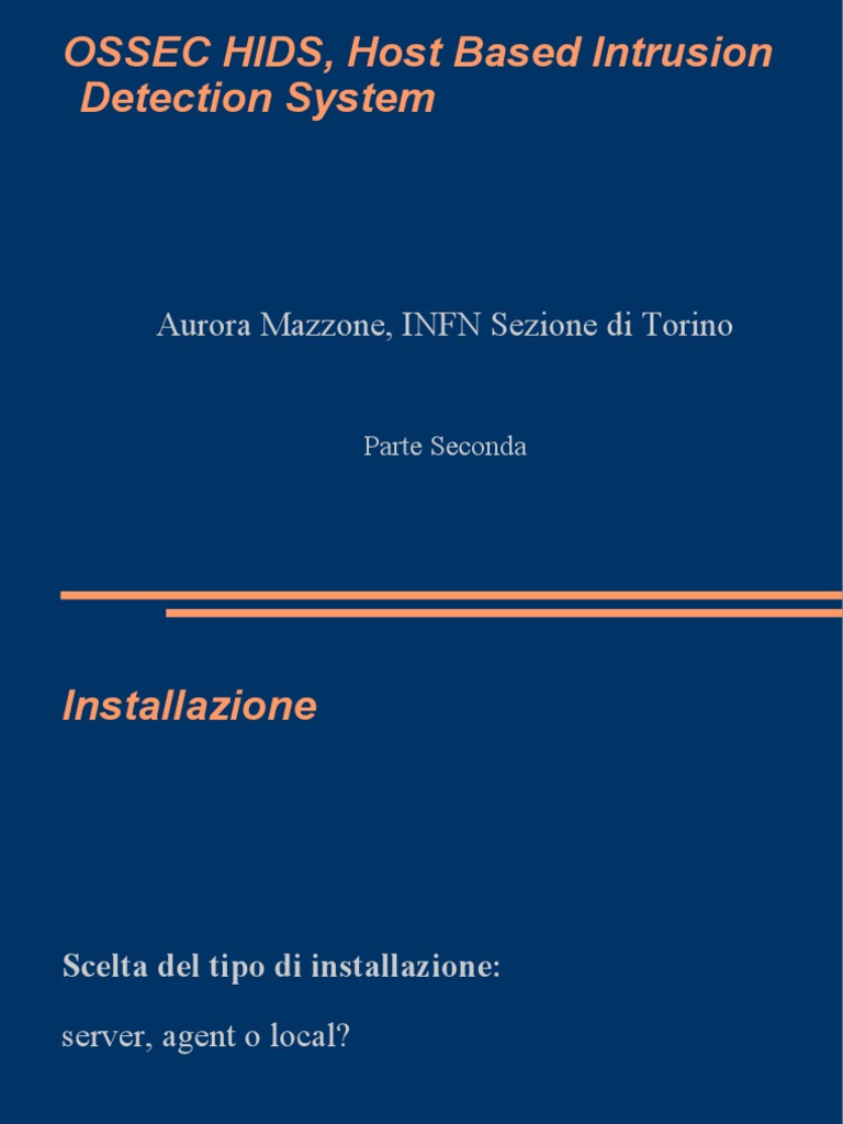 Ossec Seconda | PDF Ossec Seconda | PDF