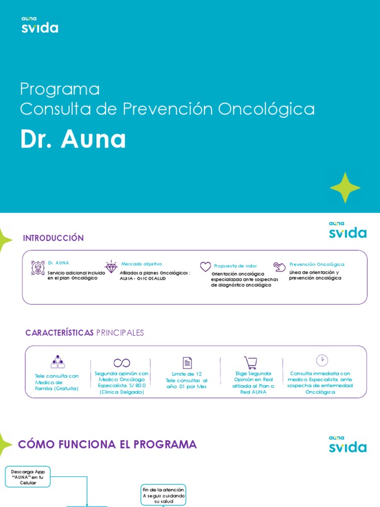 Beneficios Dr. Auna | PDF | Epidemiología | Causas de la muerte