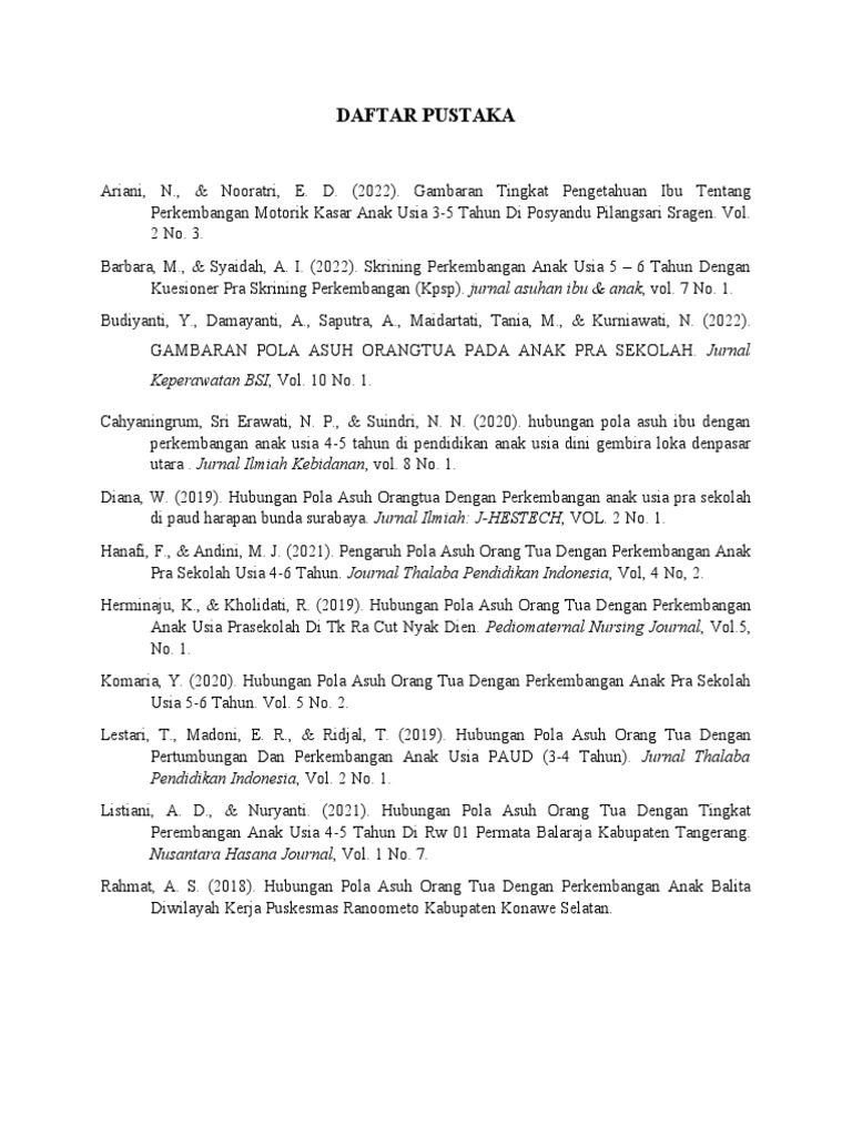Daftar Pustaka Bab 1 | PDF