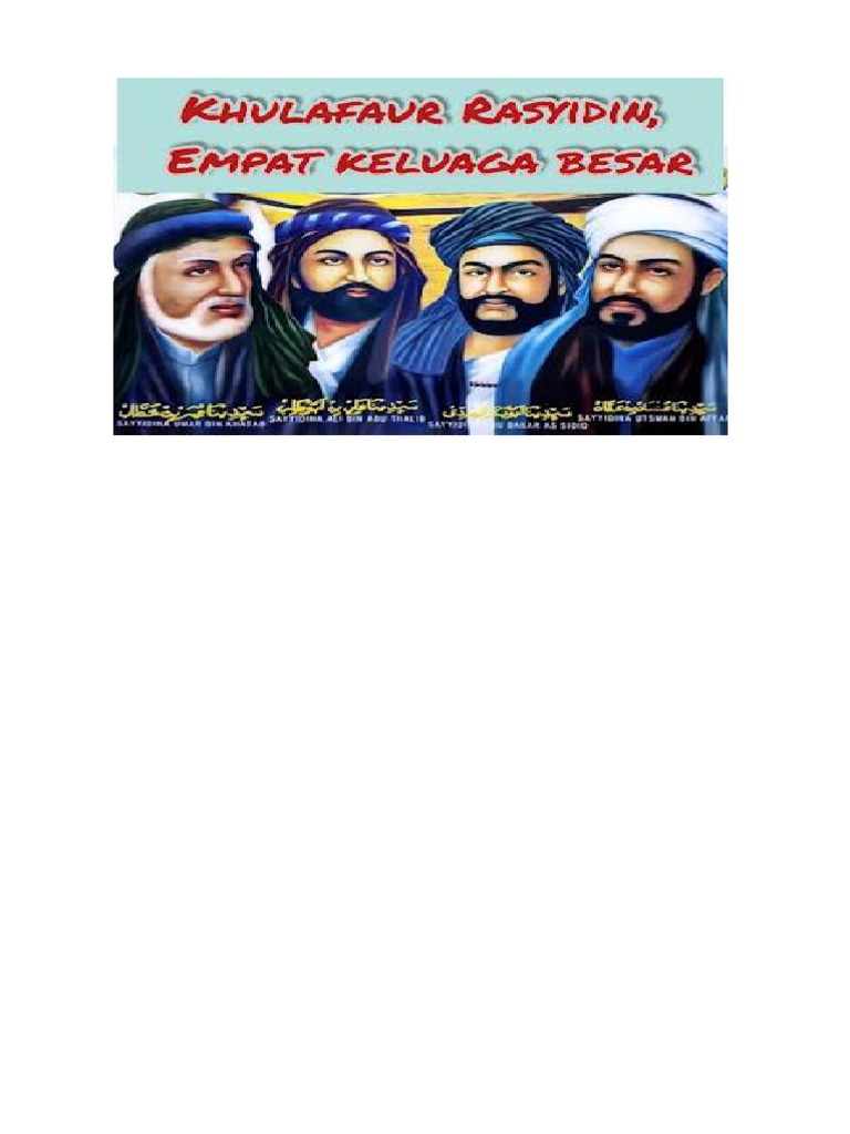 Biografi Khulafaur Rasyidin PDF | PDF