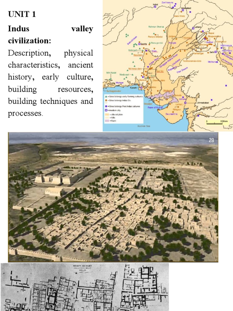 UNIT I - Saraswati Civilization | PDF | Architectural Elements