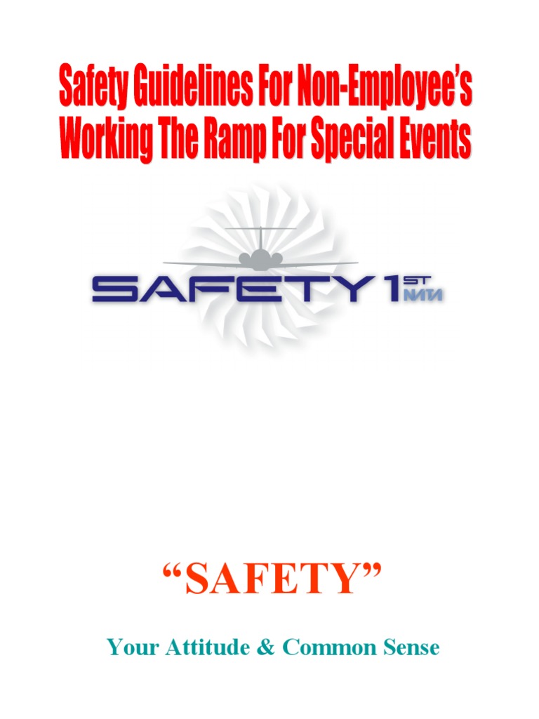 Ramp Safety Essentials | PDF | Foreign Object Damage | Aircraft