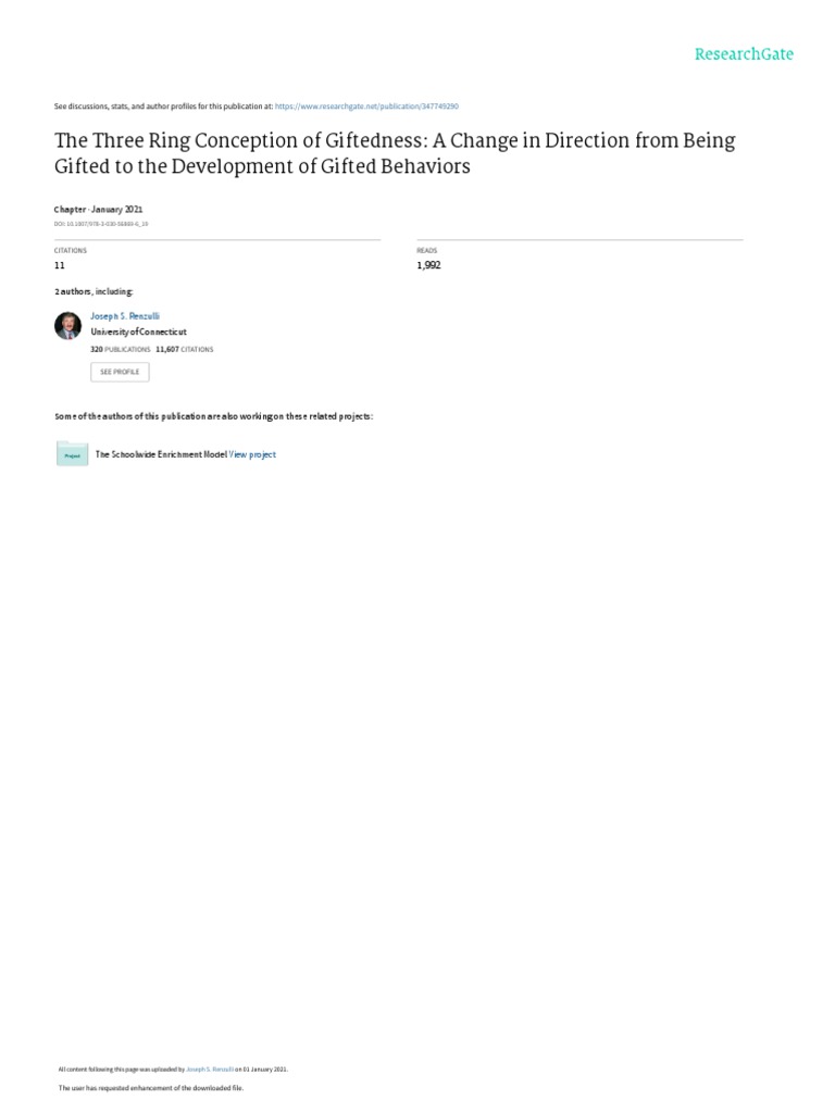 Thethree-ringconceptionofgiftednessADevelopmental 2018 | PDF | Science ...