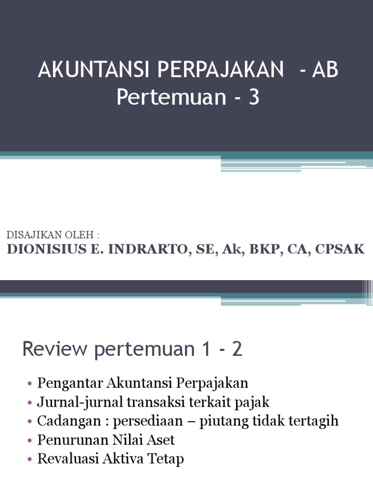 07 Akuntansi Perpajakan Leasing | PDF