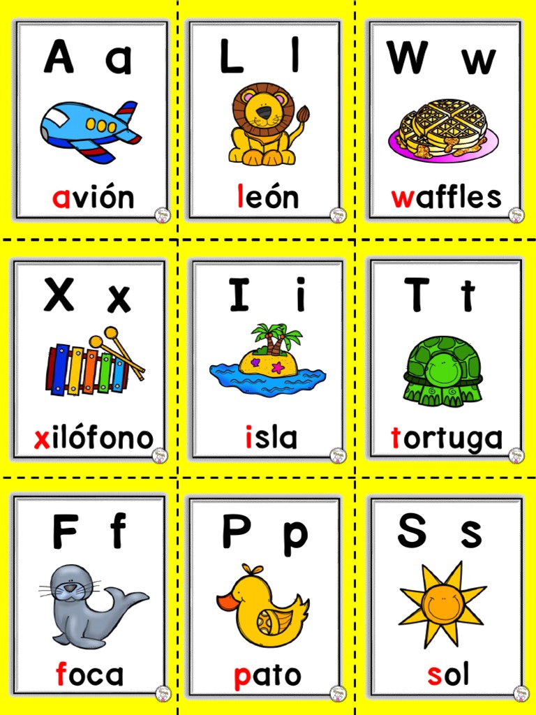 Lotería Alfabeto PDF | PDF | Mamíferos