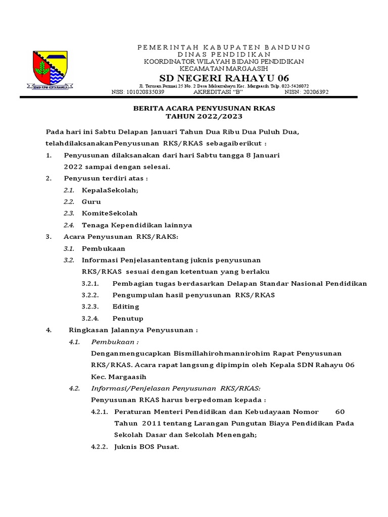 BERITA_ACARA_RAPAT_RKAS | PDF