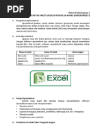 Materi Microsoft Office Dasar Lengkap | PDF