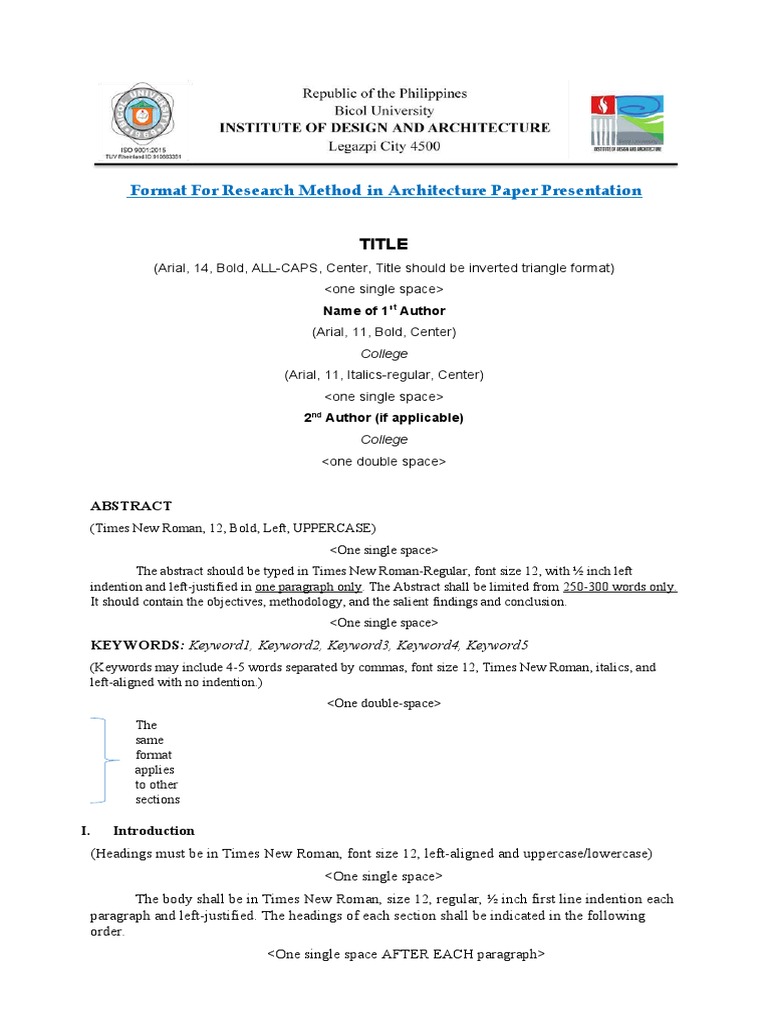 RMA - RESEARCH PAPER TEMPLATE - 2nd Sem 2022 2023 | PDF | Letter Case | Times New Roman
