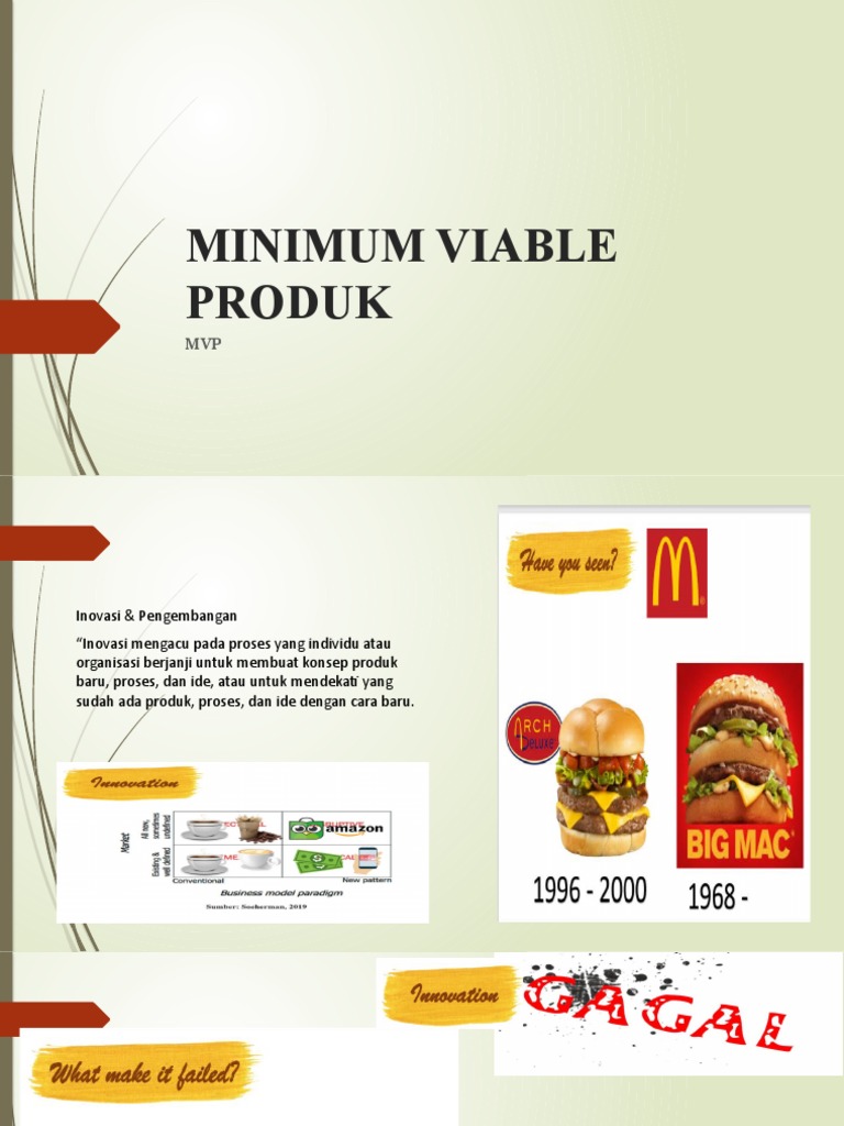 12 Minimum Viable Produk | PDF | Bisnis