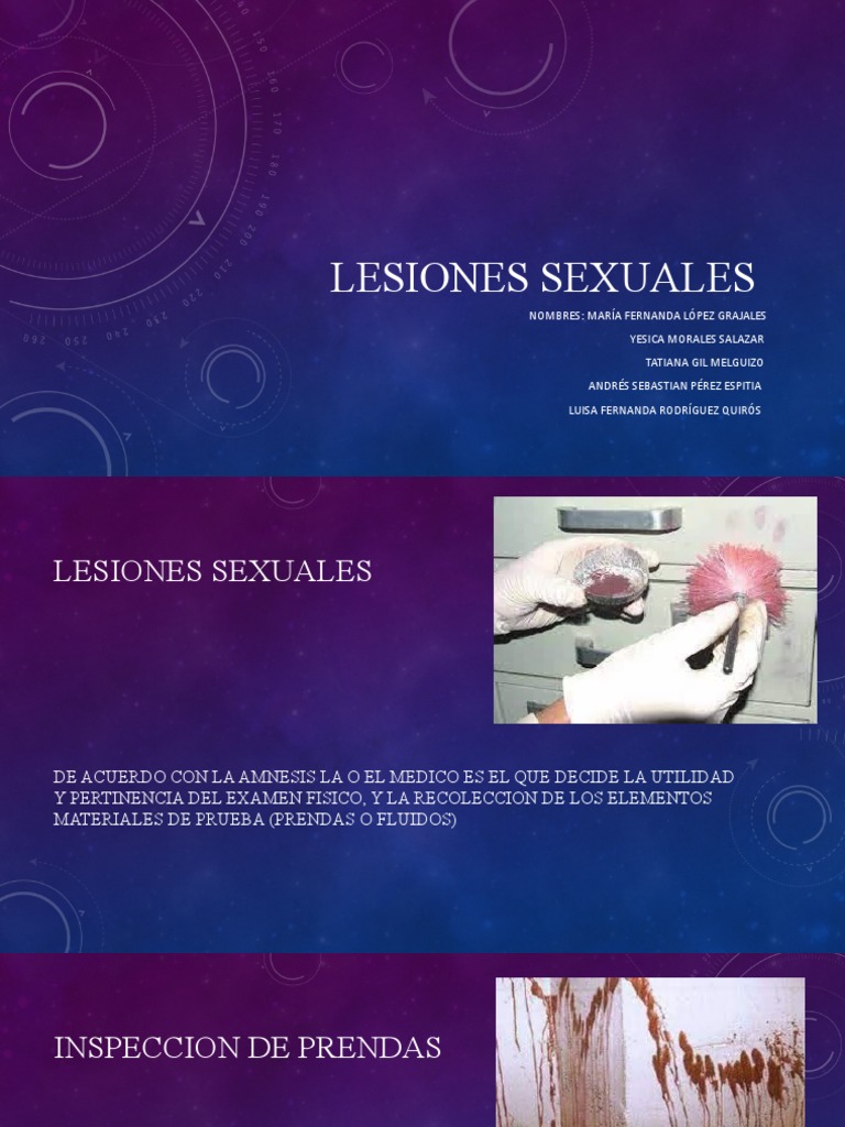 SEXUALES LESIONES Final | PDF | Especialidades Medicas | Anatomía