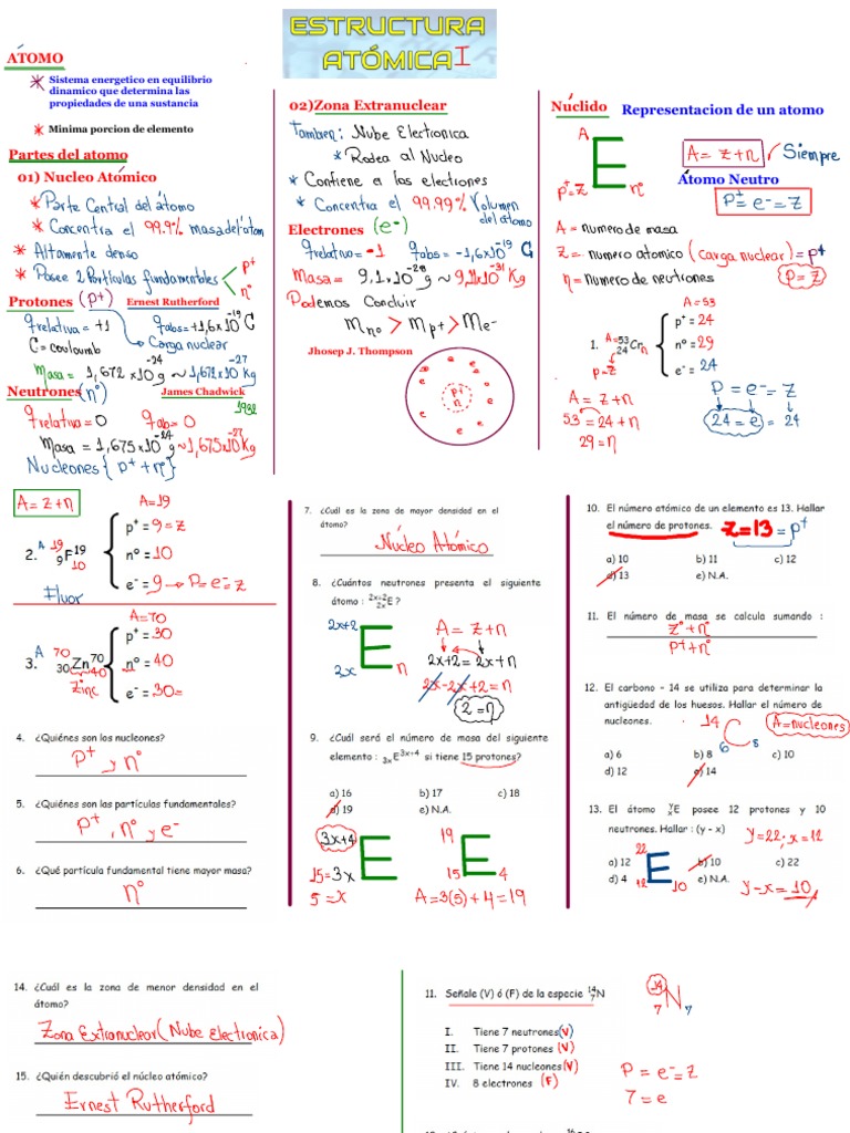 Estructura Atomica I Pdf