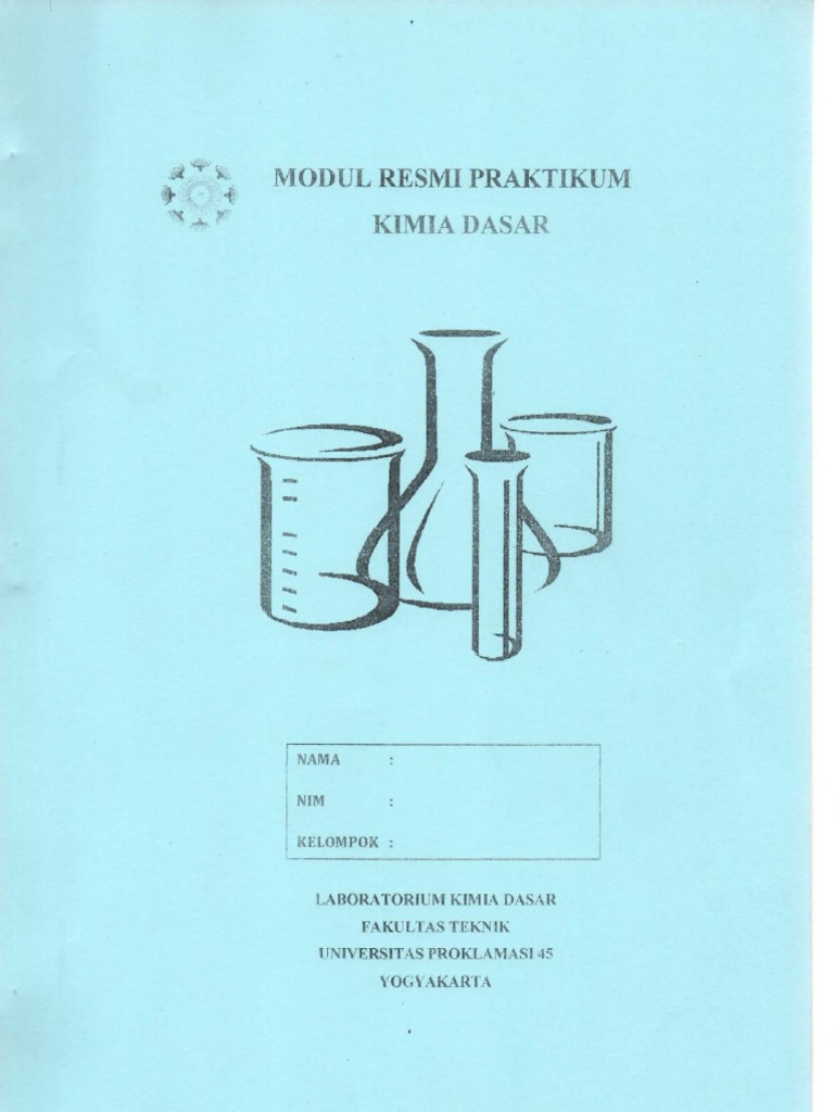 Modul Praktikum Kimia Dasar | PDF
