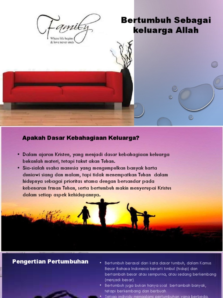 Bertumbuh Sebagai Keluarga Allah PDF | PDF