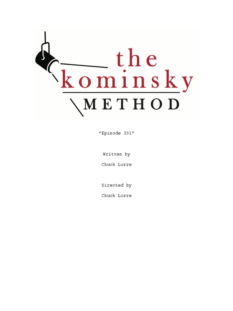 The Kominsky Method Script | PDF
