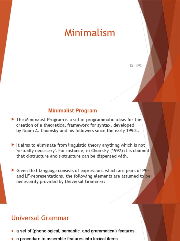 Minimalism | Download Free PDF | Syntax | Grammar
