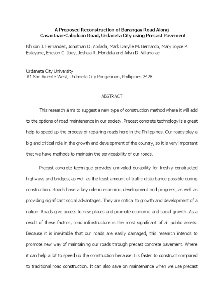 Journal Revised PDF | PDF | Concrete | Road Surface