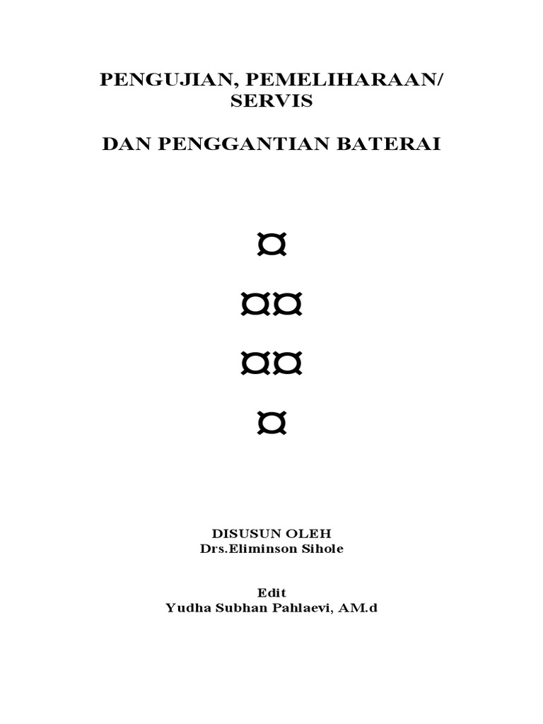 Modul Baterai | PDF