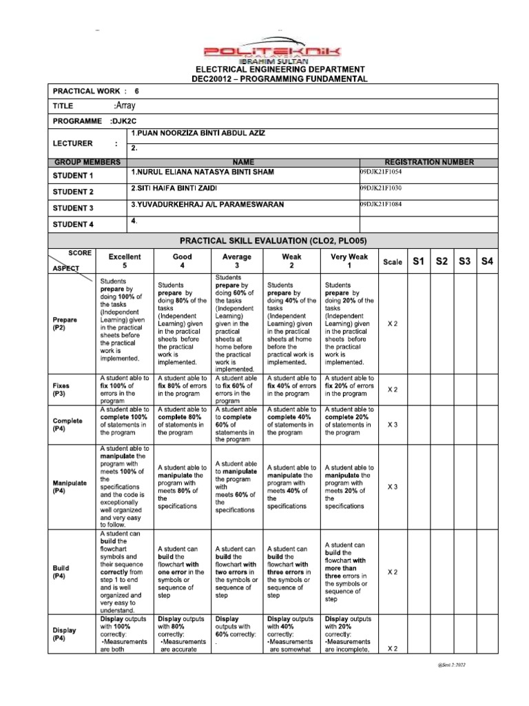 PW6 Coding PDF | PDF