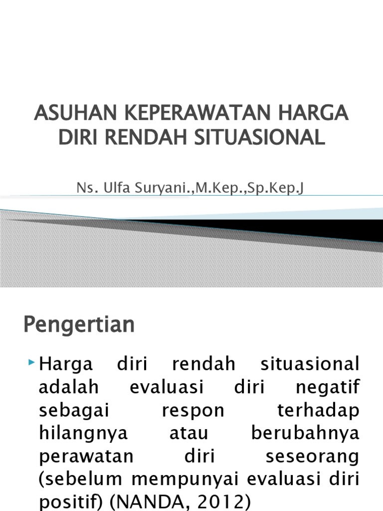 Askep HDR Situasional Ulfaa | PDF