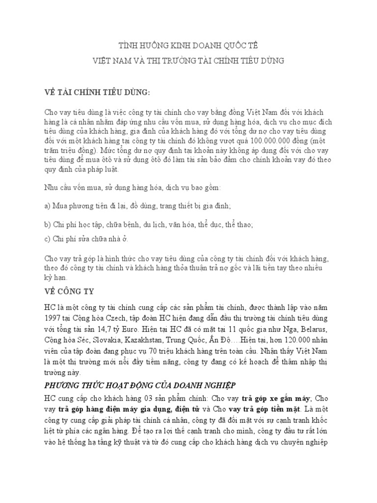 HC - Case Study - 221020 | PDF