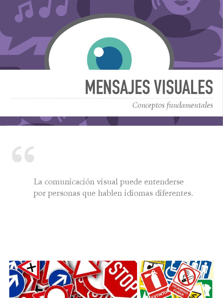 Mensajes Visuales | PDF | Comunicación | Lingüística