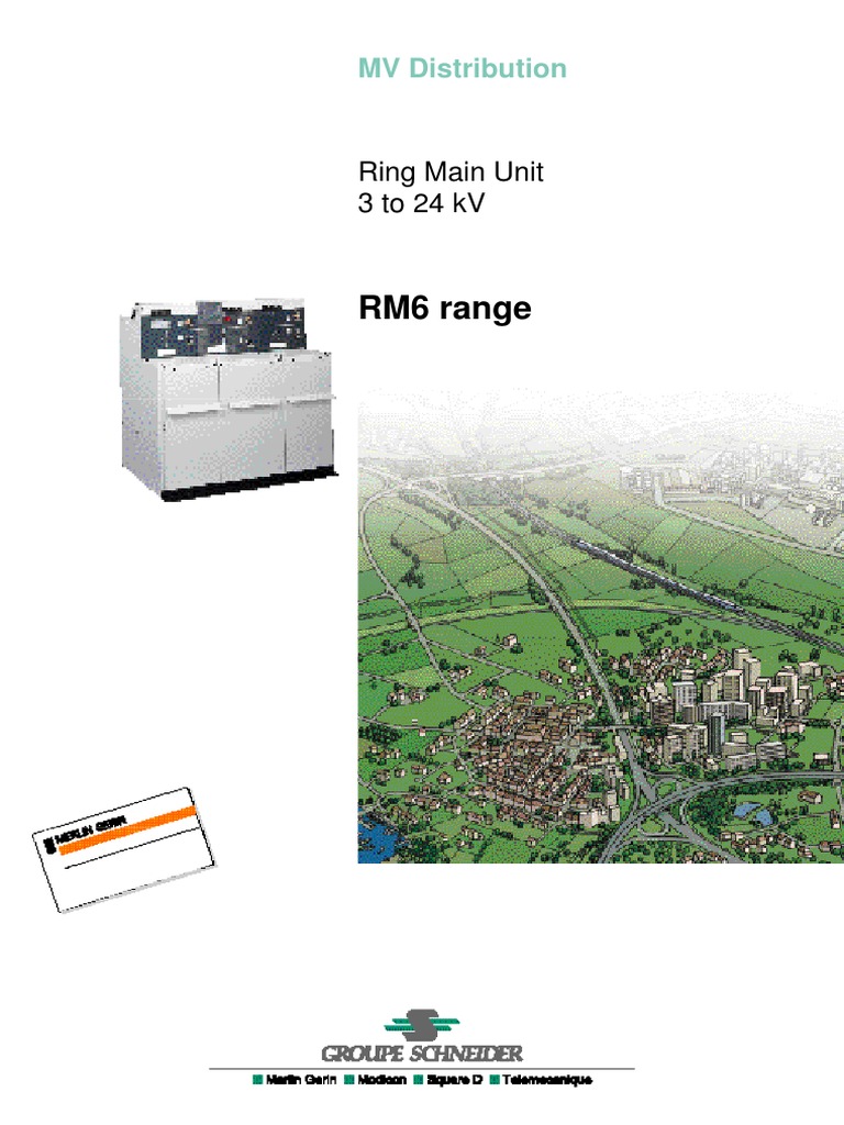 RM6 Catalogue English PDF | PDF | Fuse (Electrical) | Transformer
