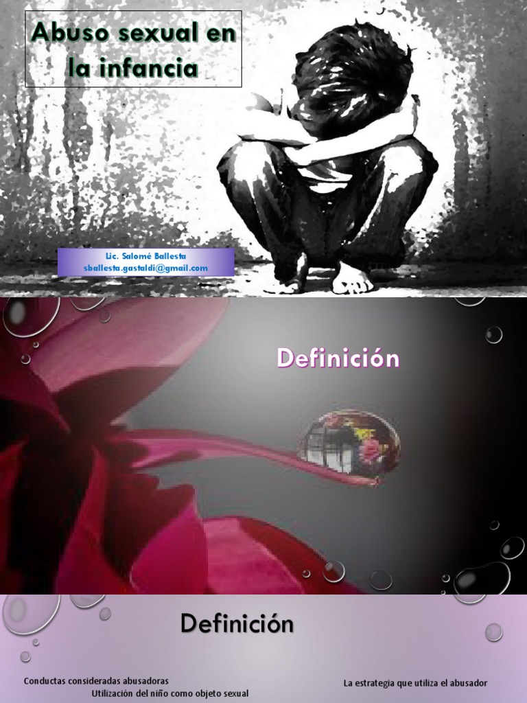Abuso Sexual Definición Indicadores Y Consecuencias Pdf Abuso 8448