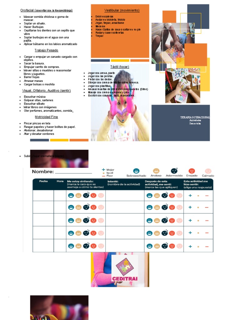 Ficha Actividades Sensorial Pdf