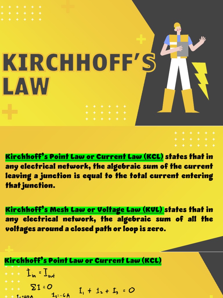 Lesson 2 Kirchhoff's Law PDF | PDF