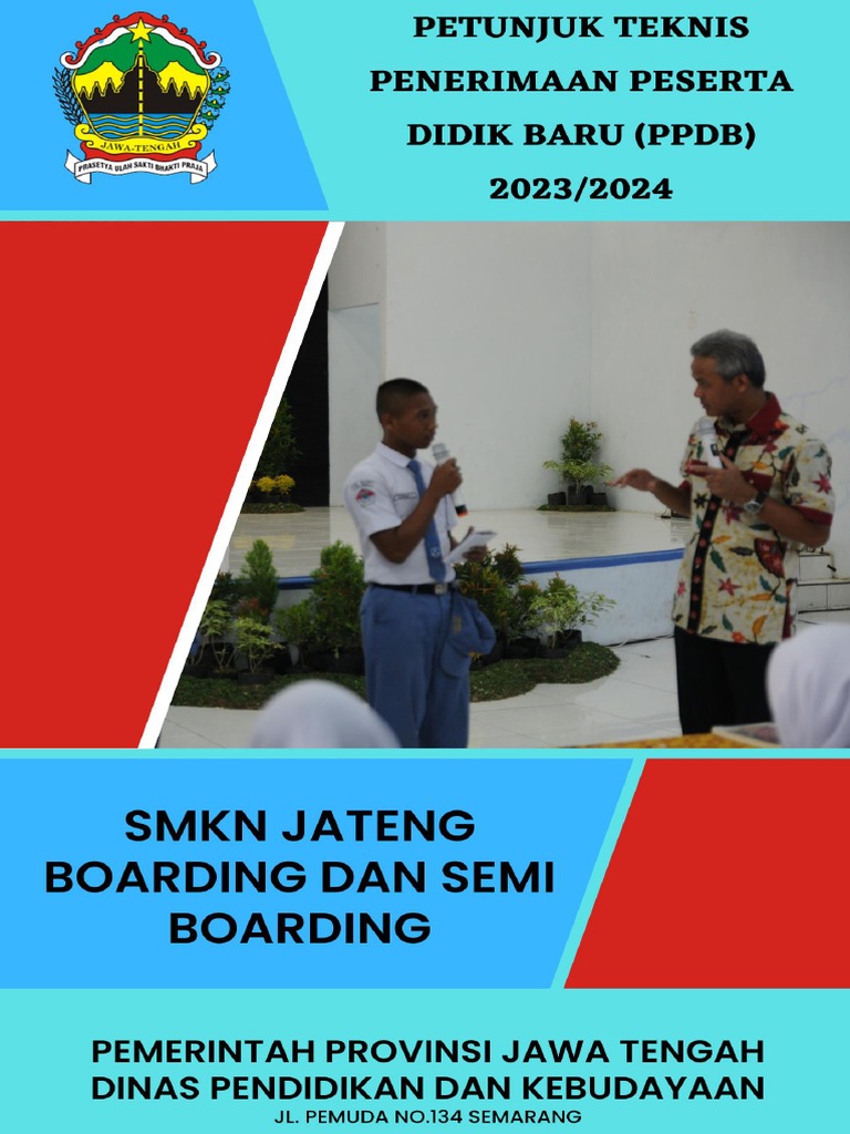 Juknis PPDB SMK Jateng 2023 PDF | PDF