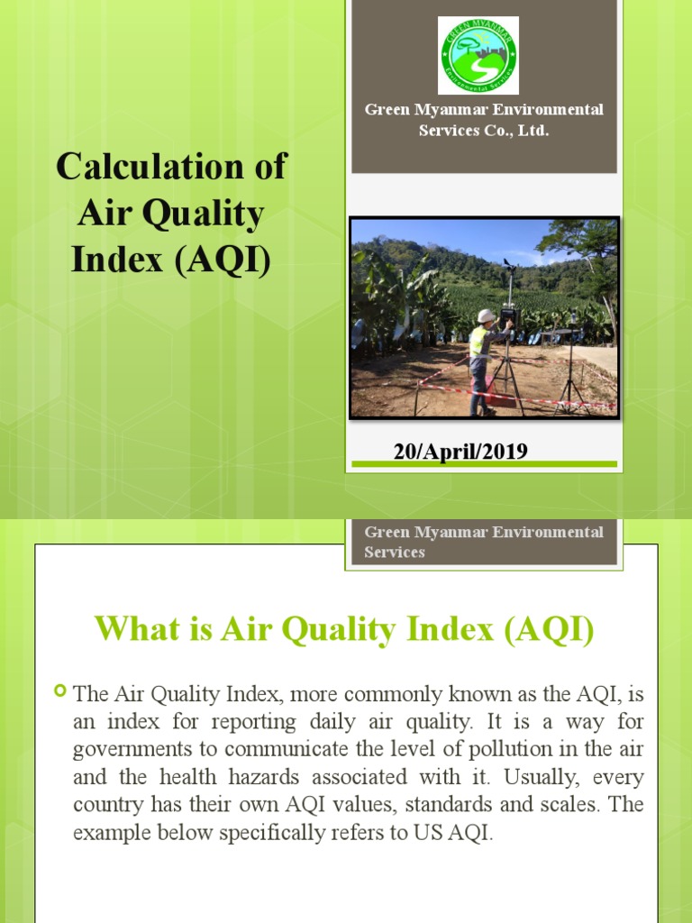 AQI Guide for Environmental Experts | PDF | Sky | Atmospheric ...