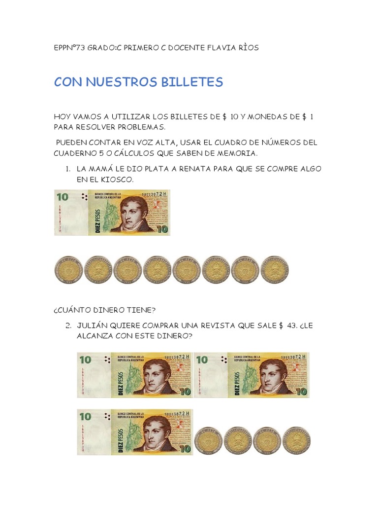 Con Billetes | PDF