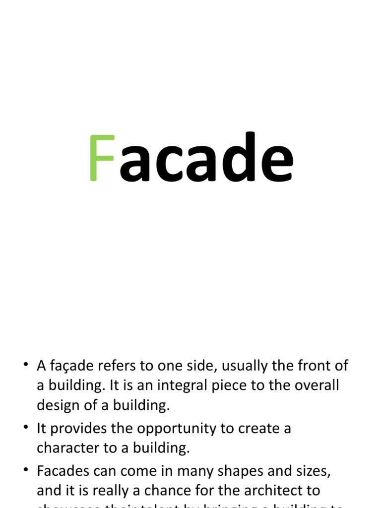 Facade Lecture | PDF | Building Insulation | Solar Energy Facade Lecture | PDF | Building Insulation | Solar Energy