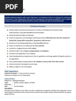 Afrin Sayyed | PDF | Spring Framework | Java (Programming Language)