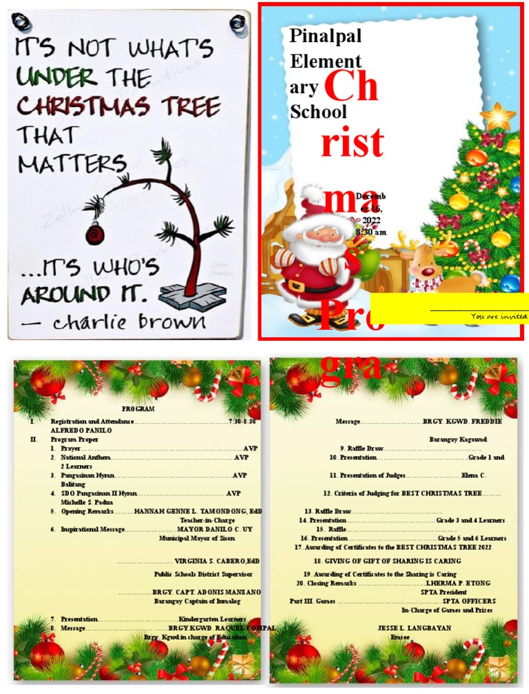 Christmas Program | PDF