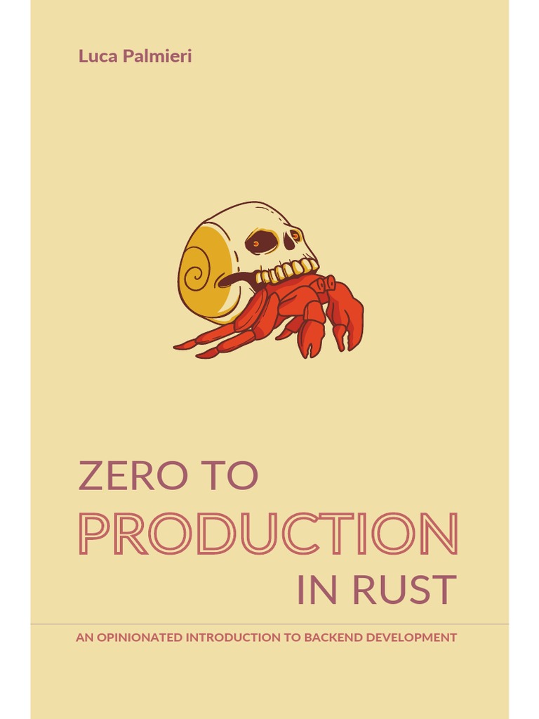 Zero 2 Prod Rust | PDF | Business | Technology & Engineering
