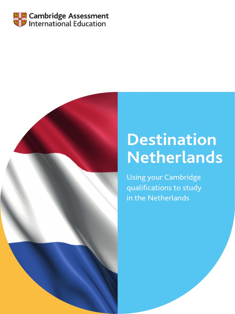 Destination Netherlands | PDF | University And College Admission | Gce ...