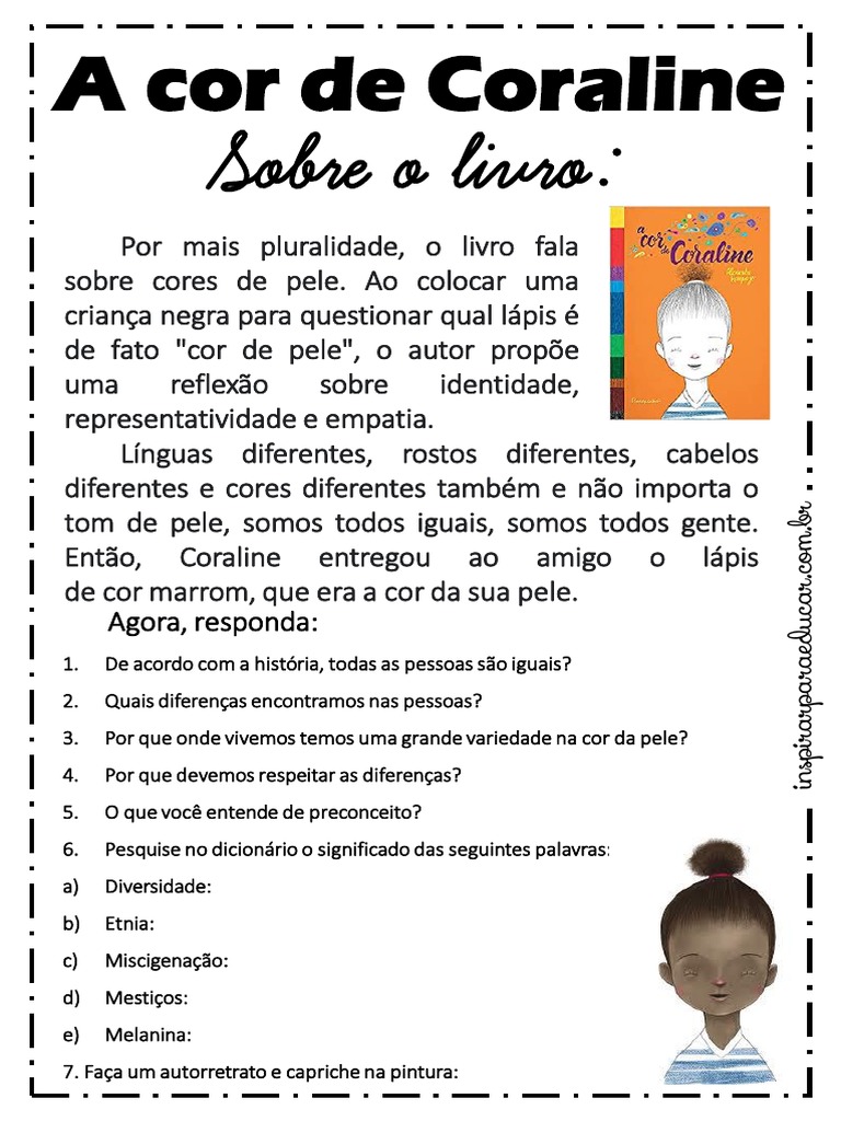 A Cor de Coraline | PDF