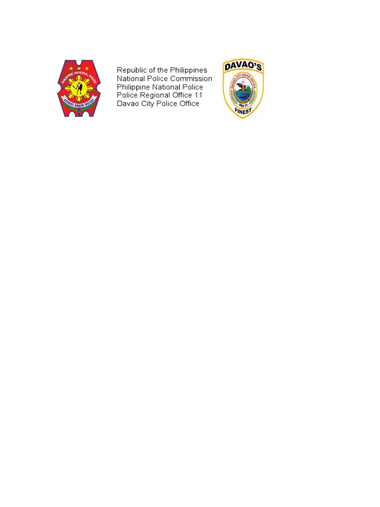 PNP and Dcpo Logo PDF | PDF