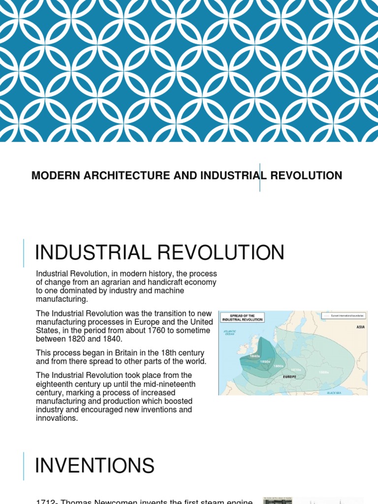 Modern Architecture in the Industrial Era | PDF | Industrial Revolution ...