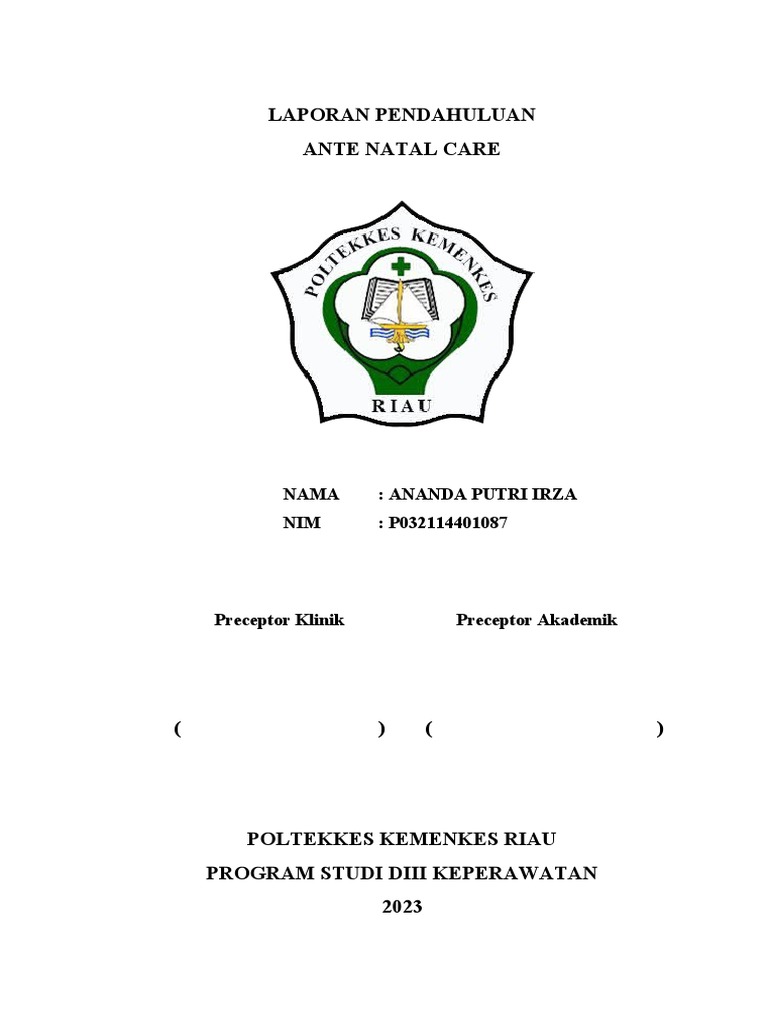 LP Anc - Ananda Putri Irza | PDF