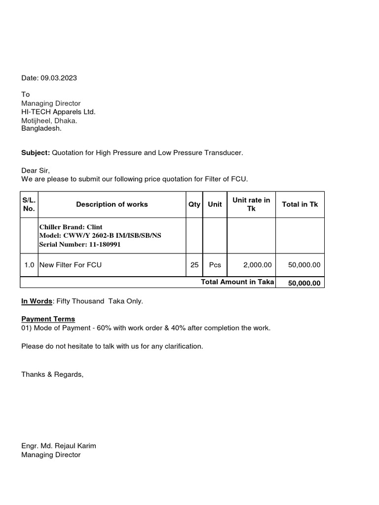 Hi-Tech, FCU Servicing | PDF