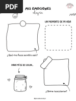Cuadernillo Imprimible Mi Diario de Emociones | PDF | Lápiz