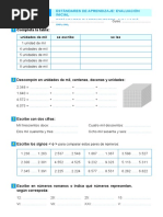 Comparamos y Ordenamos Cantidades Tercer Grado | PDF | Enseñanza de matemática