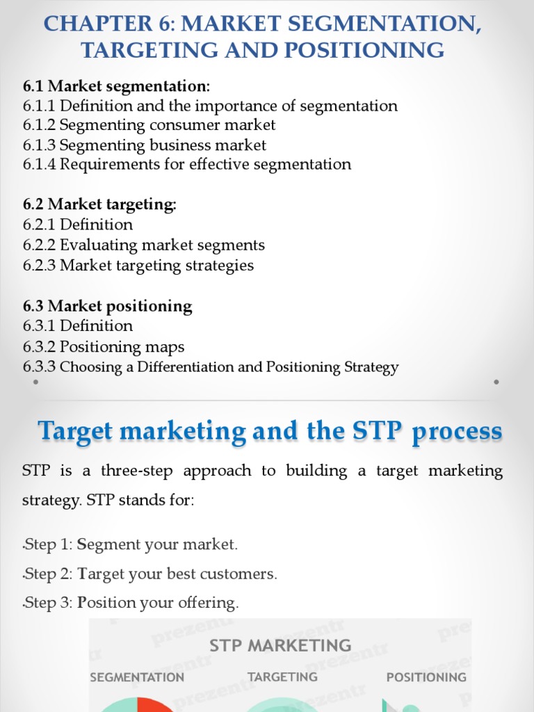 Chapter 6 - Stu PDF | PDF | Market Segmentation | Marketing